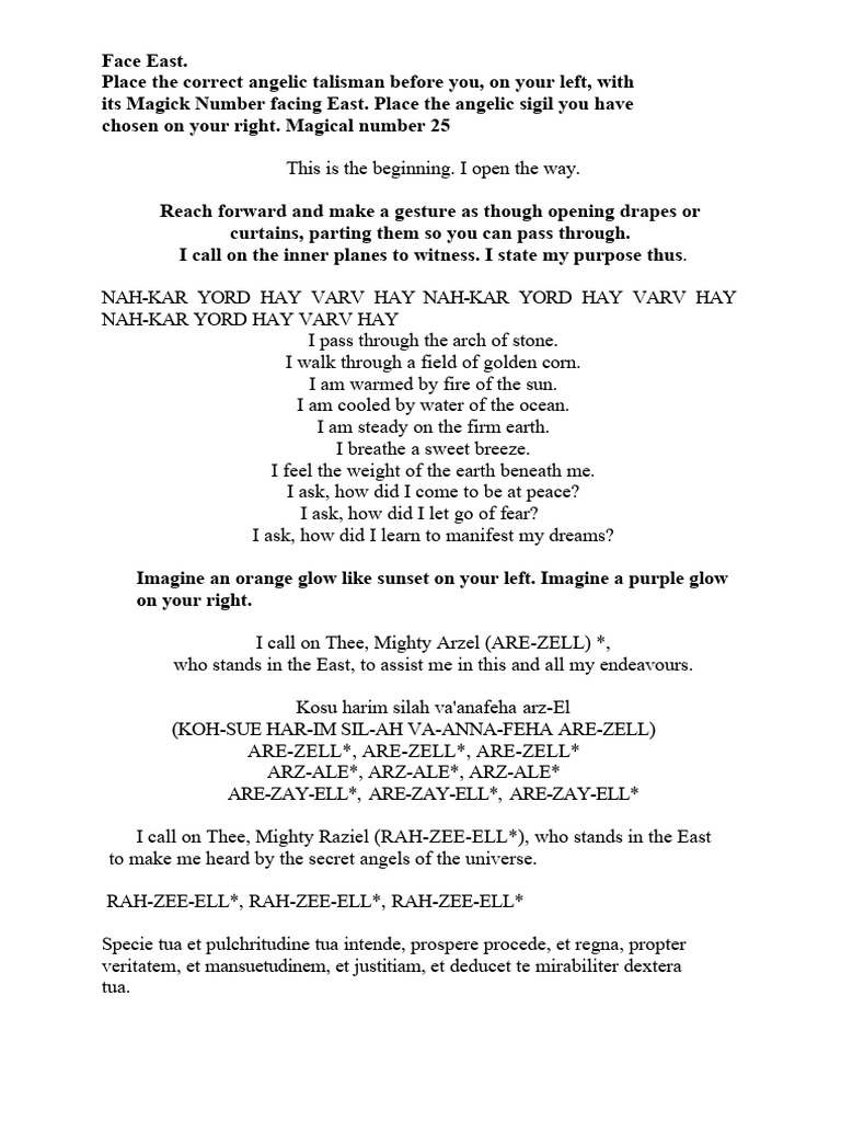 Invocation To Nith-Haiah | PDF