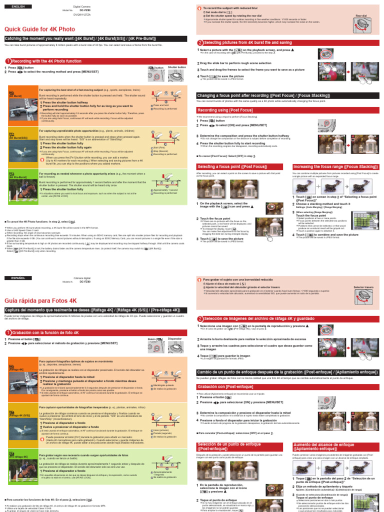 4K Photo Capture Techniques Guide | PDF | Shutter Speed | Shutter ...