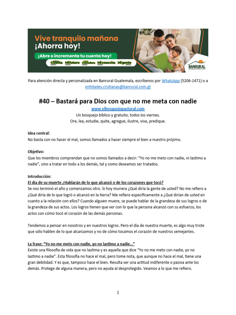 Bastará para Dios Con Que No Me Meta Con Nadie - Por Alex López | PDF ...