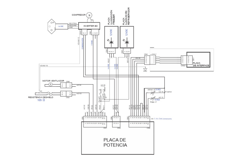 Diagrama Refrigerador Electrolux If55s | PDF