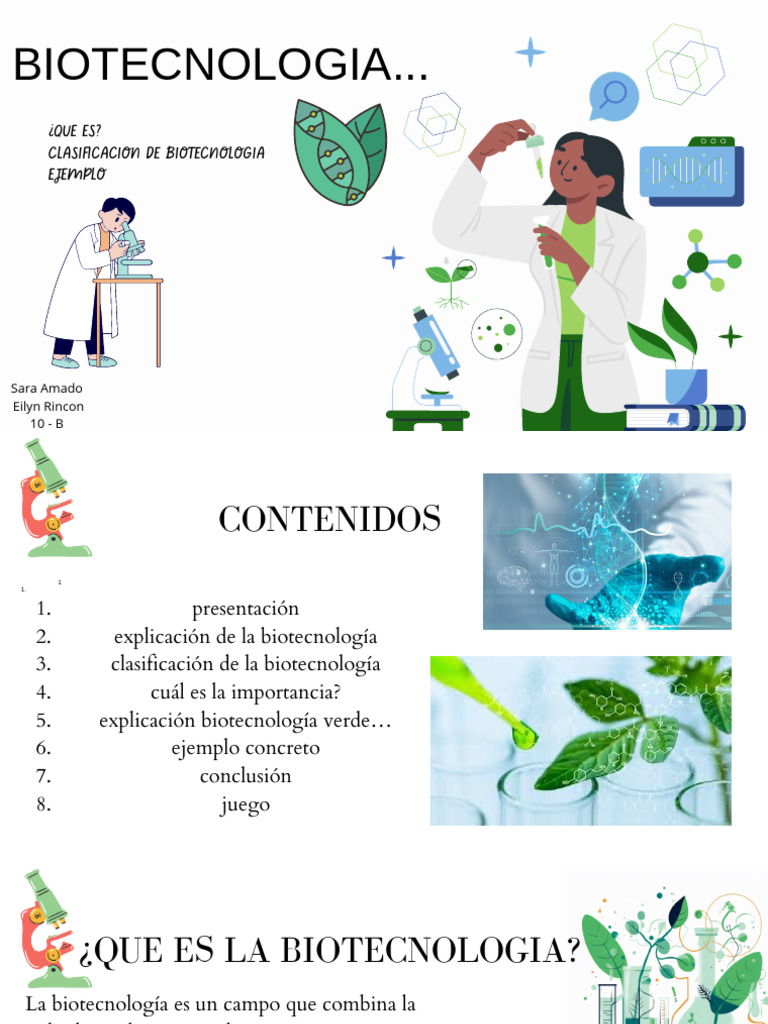 Biotechnology Infographics by Slidesgo | PDF | Cerveza | Biotecnología