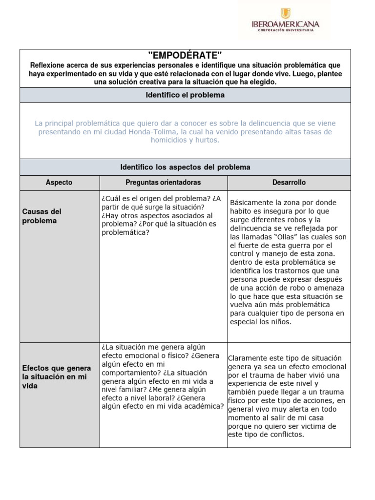 Matriz-EMPODERATE 1 | PDF | Trauma psicólogico | Sicología