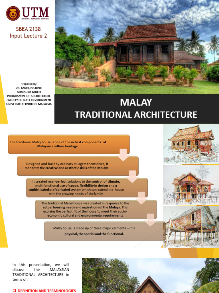 Malaysian Traditional Architecture | PDF | Architectural Design ...