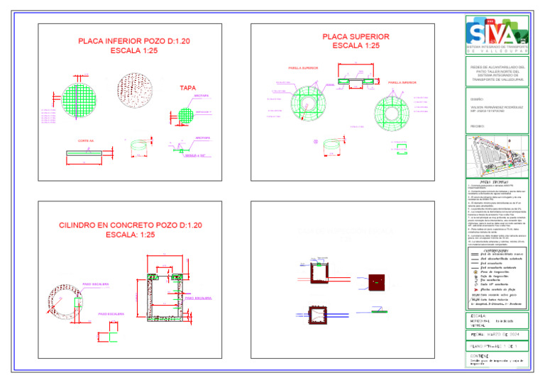 Pozo de Inspeccion 1 de 1 | PDF