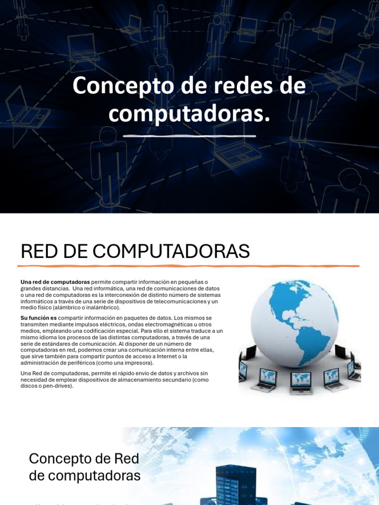 clase_5_-_concepto_de_redes_de_computadoras_2024050506460701 | Descargar gratis PDF | Red de ...
