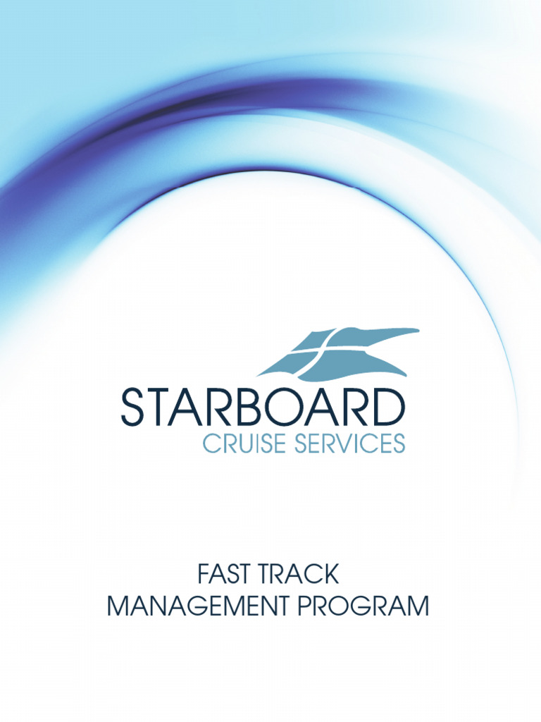 Fast Track Sales Manager Program | PDF | Cruise Ship | Sales