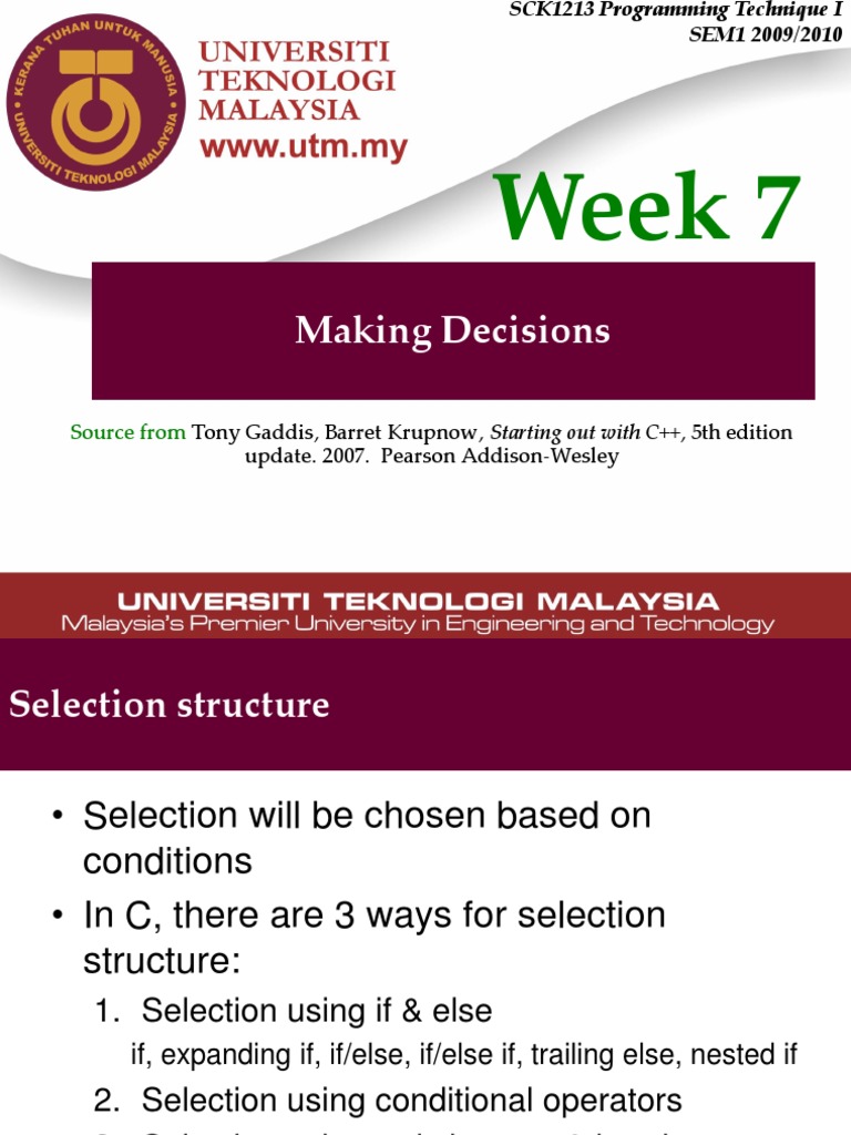 Week Selection C | PDF | Areas Of Computer Science | Software Engineering