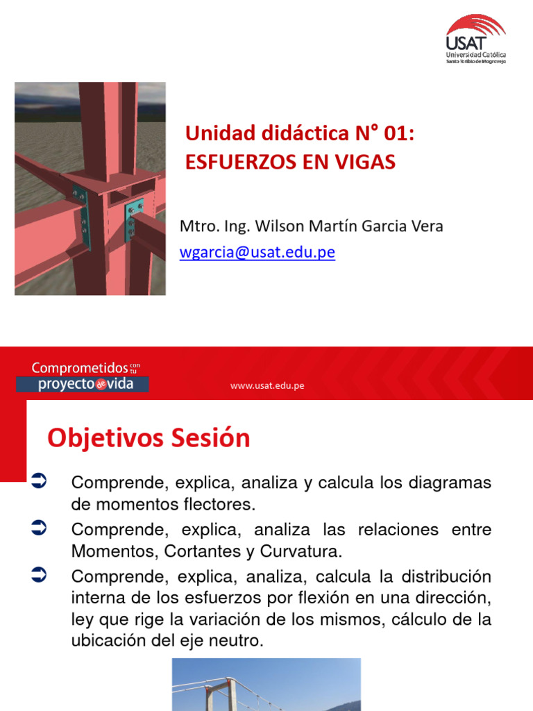 Esfuerzos de Flexion | PDF | Viga (Estructura) | Doblar