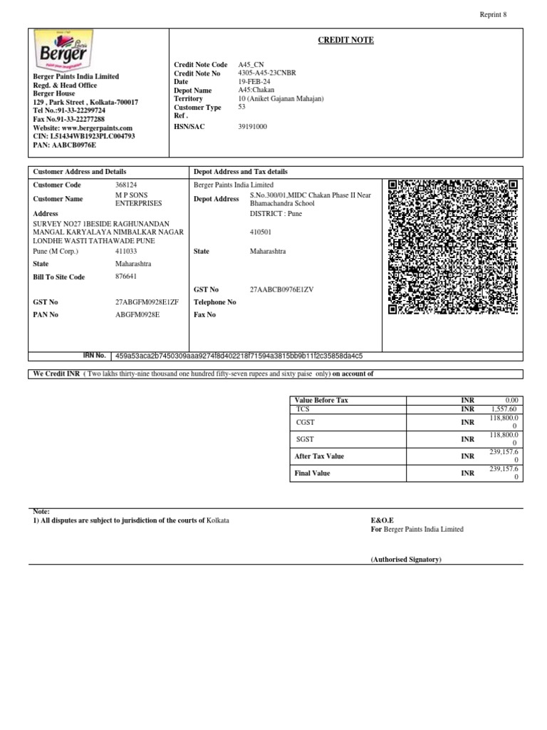 XXGST BPIL Miscllleneous CN 060324 | PDF | Trade | Taxation