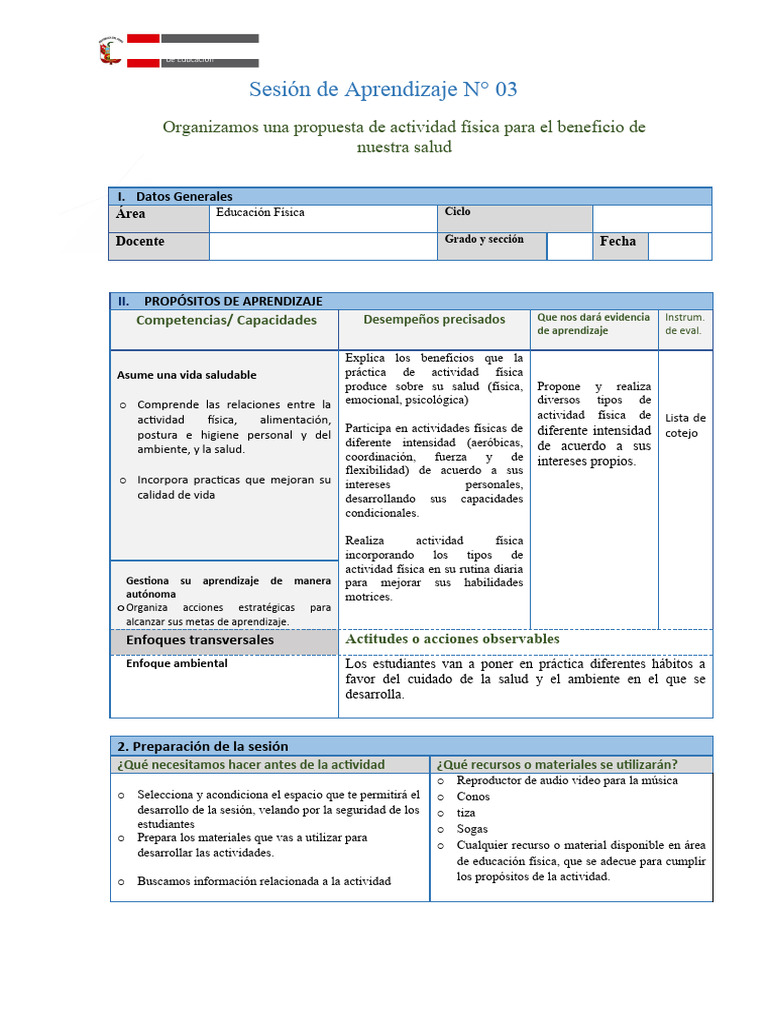 Sesion 3°4° | PDF | Aprendizaje | Maestros