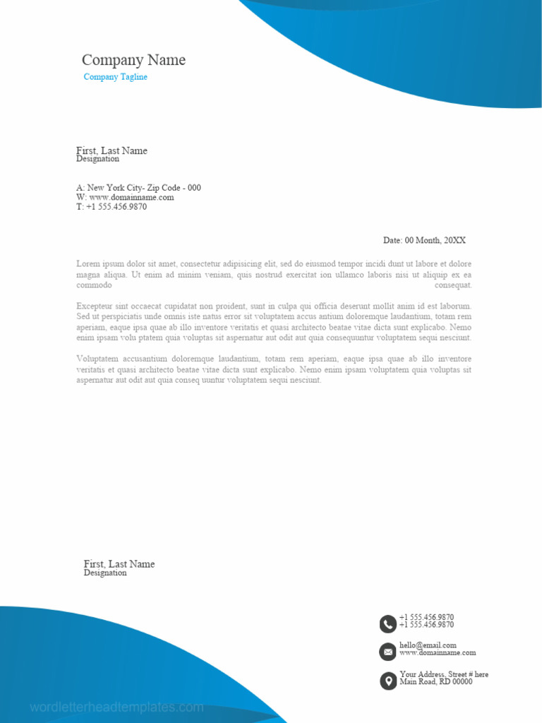 CEO Office Letterhead - 2 | PDF