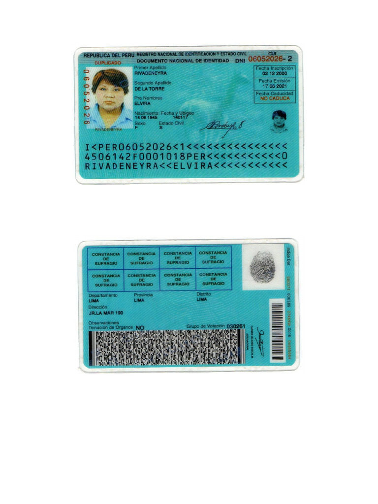 Copia Dni | PDF