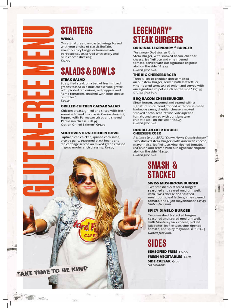 gf_menu_en | PDF | Hamburgers | Salad