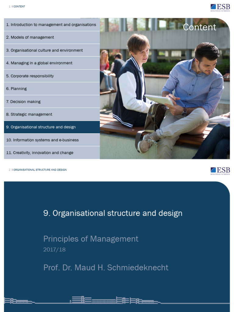 Organisational Structure & Design Insights | PDF | Organizational ...