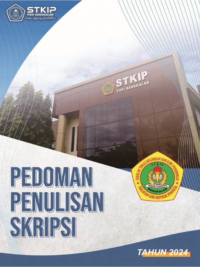 Buku Pedoman Penulisan Skripsi 2024 | PDF