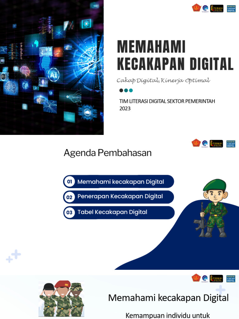 1 Materi Cakap Digital TNI_15 mei 23 | PDF