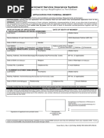 GEPF Funeral Benefit Claim Form Z300 | PDF | Pension | Welfare