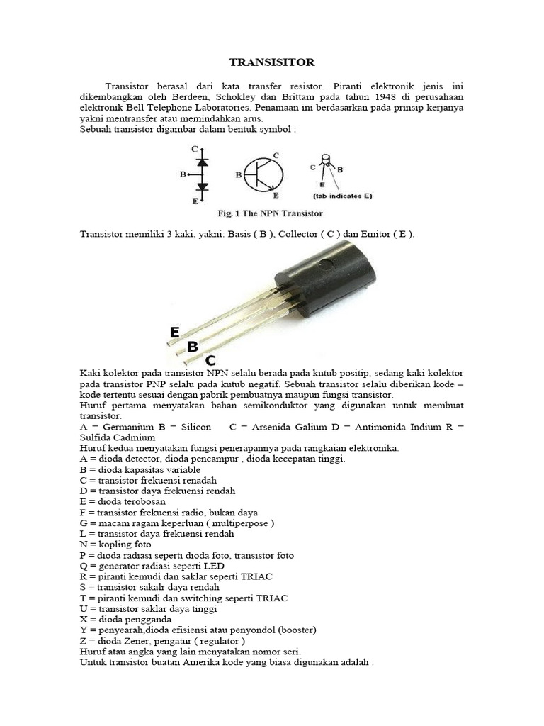 transistor | PDF