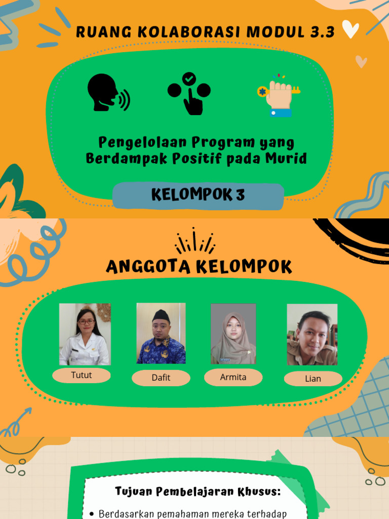 Ruang Kolaborasi Modul 3.3 | PDF