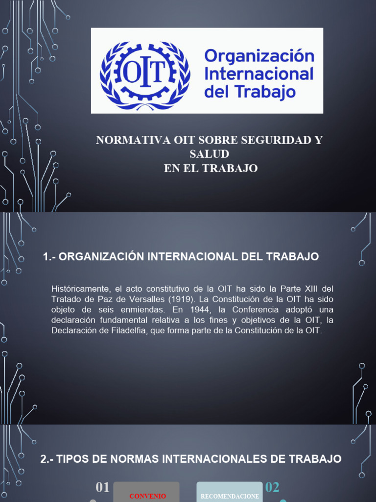 Oit - Normas Laborales | PDF | Organización Internacional del Trabajo | Justicia