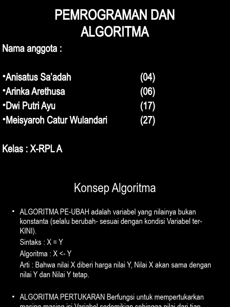 Algoritma | PDF | Komputer | Teknologi & Rekayasa