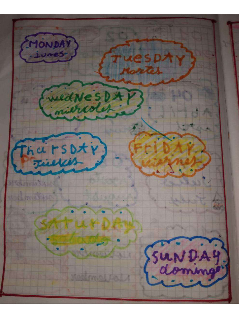 My calendar | PDF