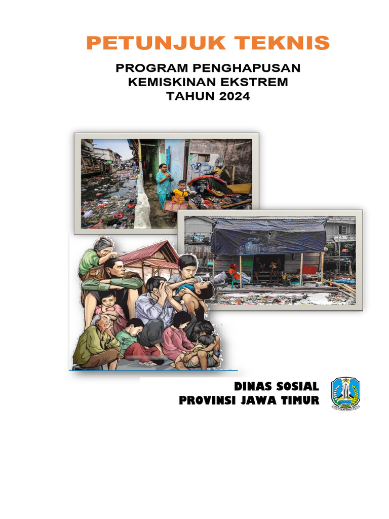 JUKNIS PENGELOLAAN KEMISKINAN EKSTREM 2024 baru | PDF