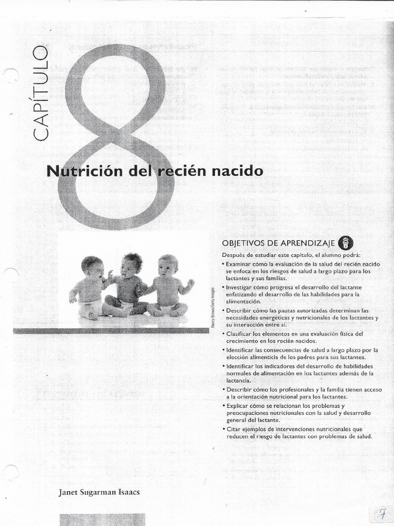 Sugarman J. Nutrición en El Recién Nacido | PDF