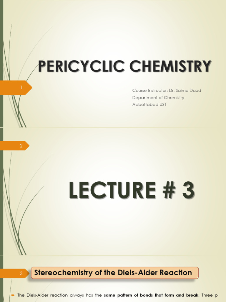 Stereochemistry in Diels-Alder Reactions | PDF | Organic Chemistry ...