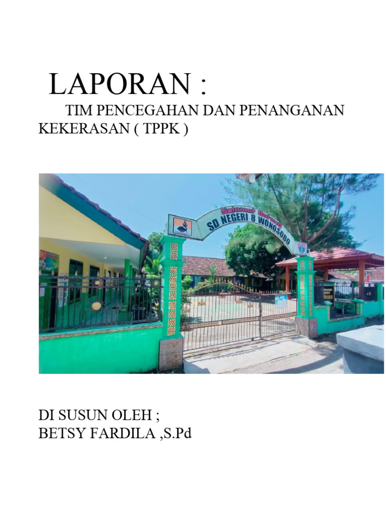 Program Pencegahan Kekerasan SD 8 Wonosobo | PDF | Karier ...