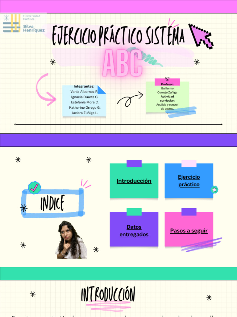 Presentación Ejercicio Práctico Sistema ABC | PDF | Tecnología
