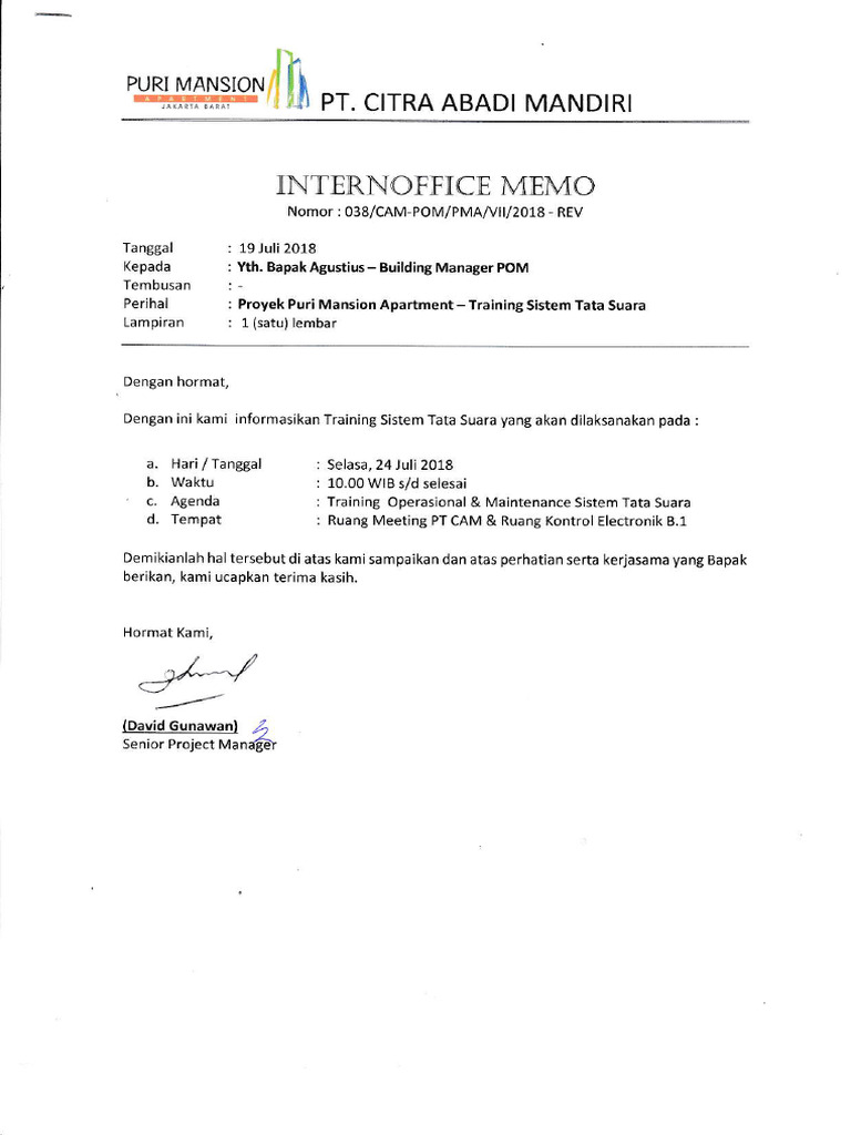 POM-PMA - IM - Project - 038 - Training Sound System | PDF