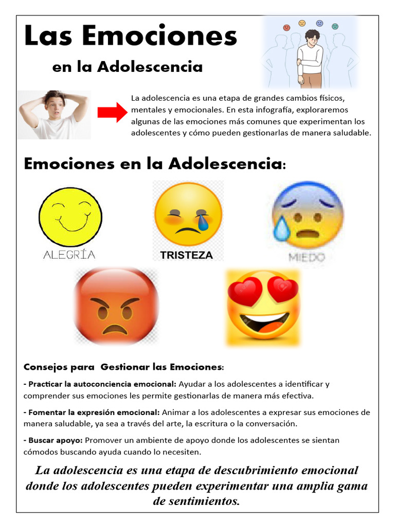 Emociones en la Adolescencia: Guía Práctica | PDF | Relaciones ...