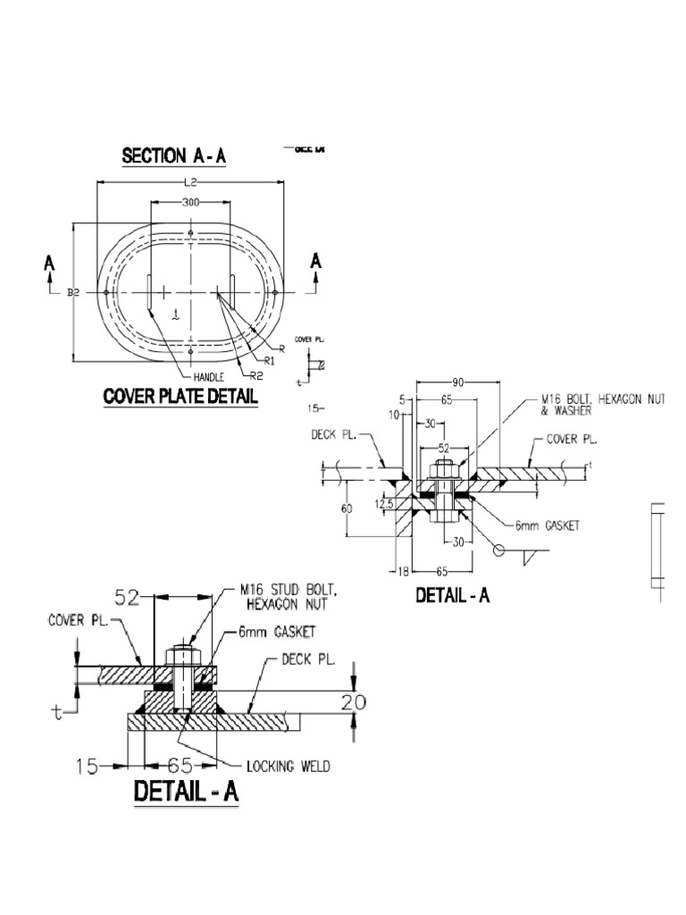 Nut Bolt Cover Detail | PDF
