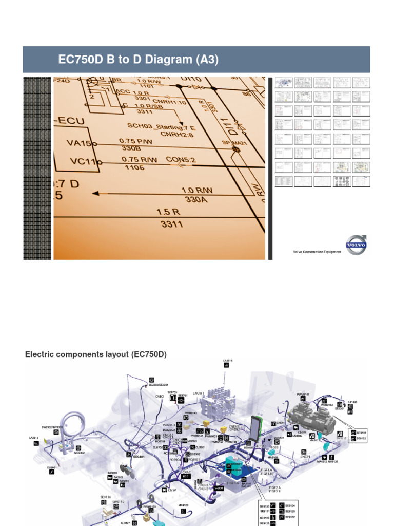 Wiring Diagram EC750D | PDF