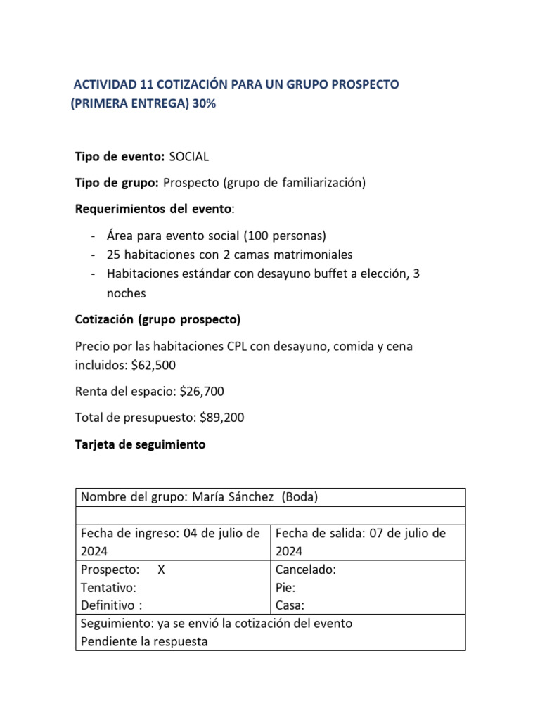 ACTIVIDAD 14 LISTA DE RECIBIDO DE INSTRUCTIVO DE GRUPO Y MONTAJES (CUARTA ENTREGA) 25% | PDF ...