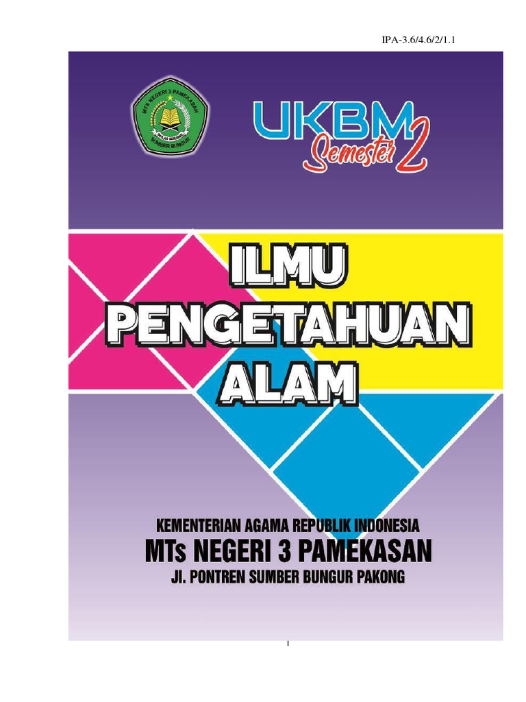 Ukbm Ipa 3.6 Revisi | PDF | Karier & Perkembangan | Kesehatan Holistik