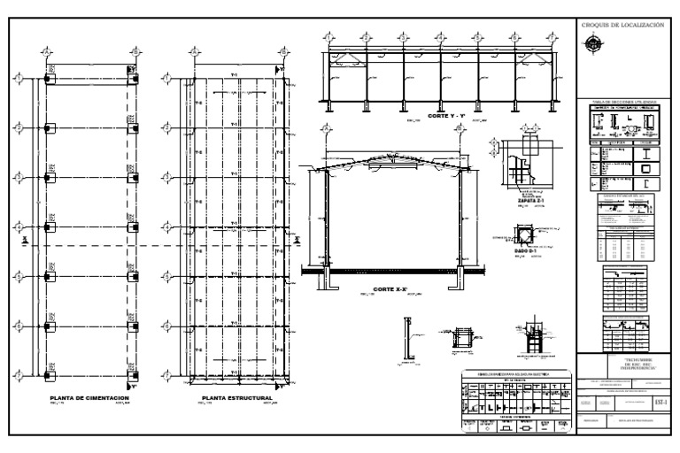 Planos de Techumbre y Estructura | PDF
