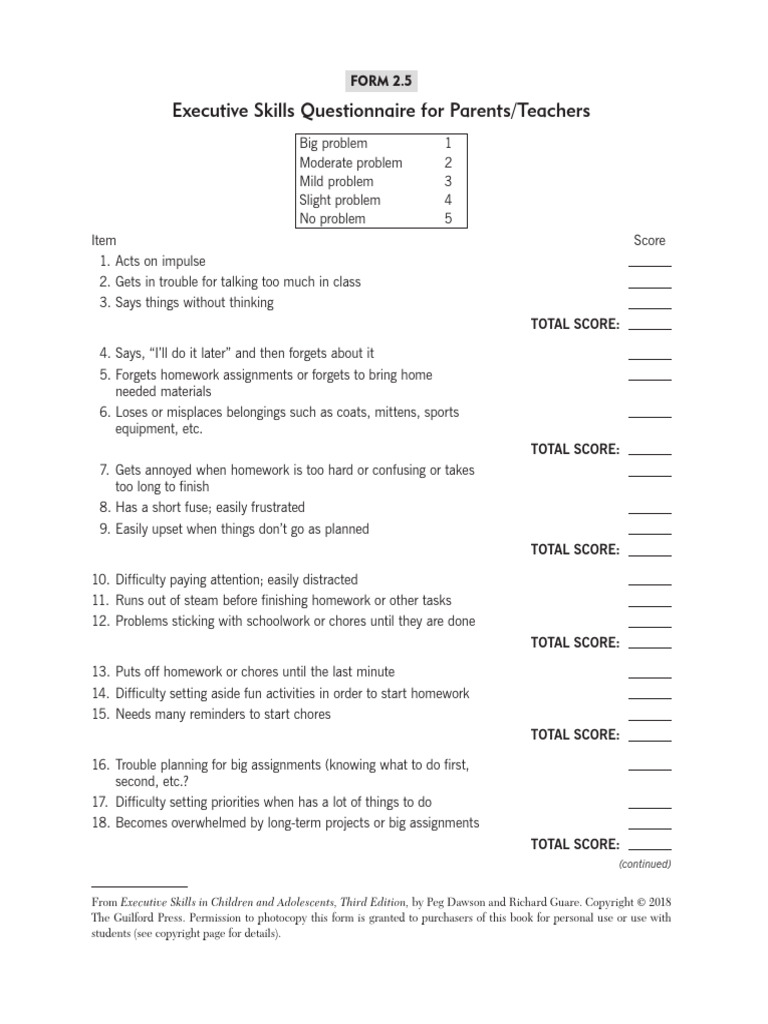 ESQ Parents Teachers - Eng | PDF | Homework | Metacognition