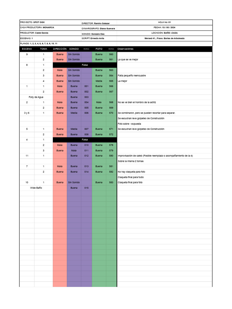 Script - Hoja 1 | PDF