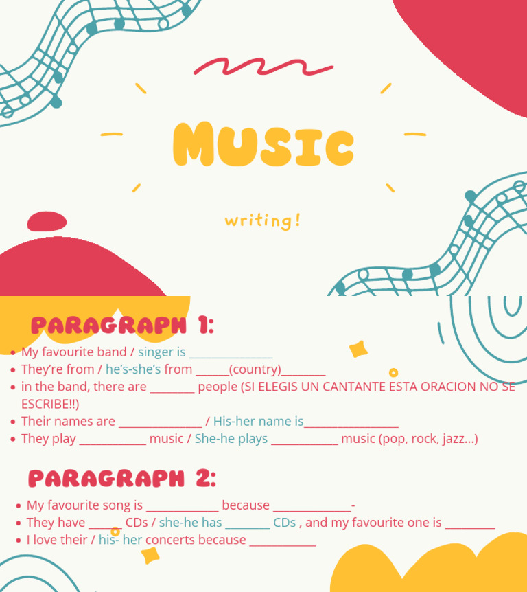 Music Writing Guide for Bands | PDF