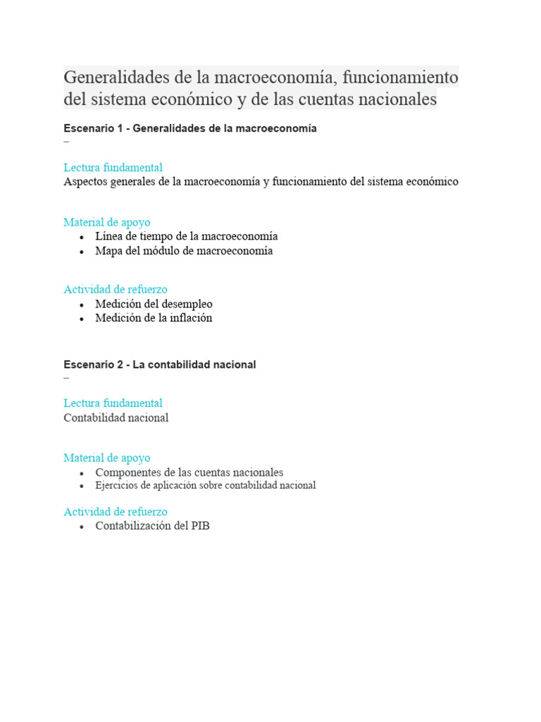 Unidades 12345678 | PDF | Macroeconómica | Producto Interno Bruto