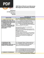 2024 SGLGB Documentary Checklist | PDF
