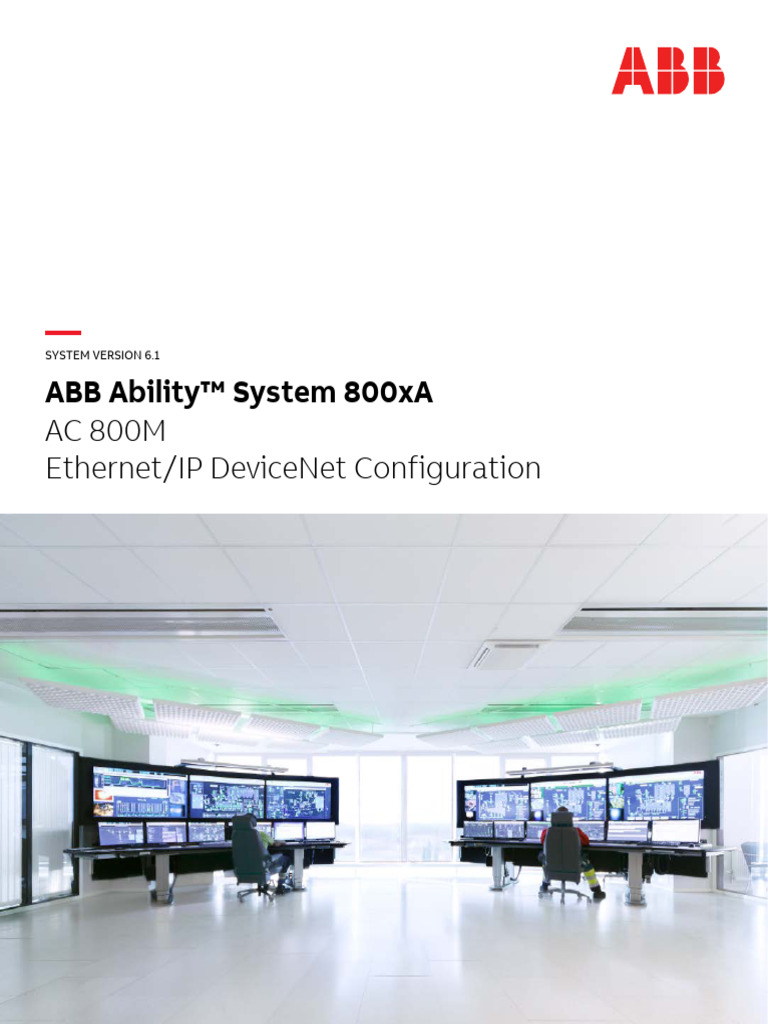 9ARD000014-610 A en Control AC 800M Ethernet IP DeviceNet Configuration | PDF | Computer Network ...