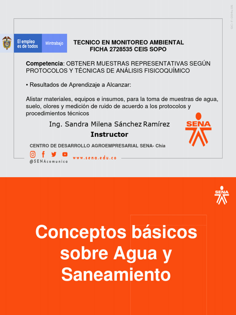 Monitoreo Ambiental Ceis Sopo Tipos de Agua | PDF | Agua | Agua subterránea
