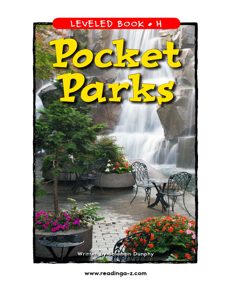 Raz lh34 Pocketparks | PDF