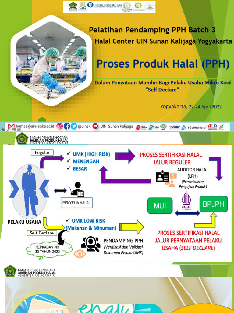 Sertifikasi Halal UMK: Self Declare | PDF