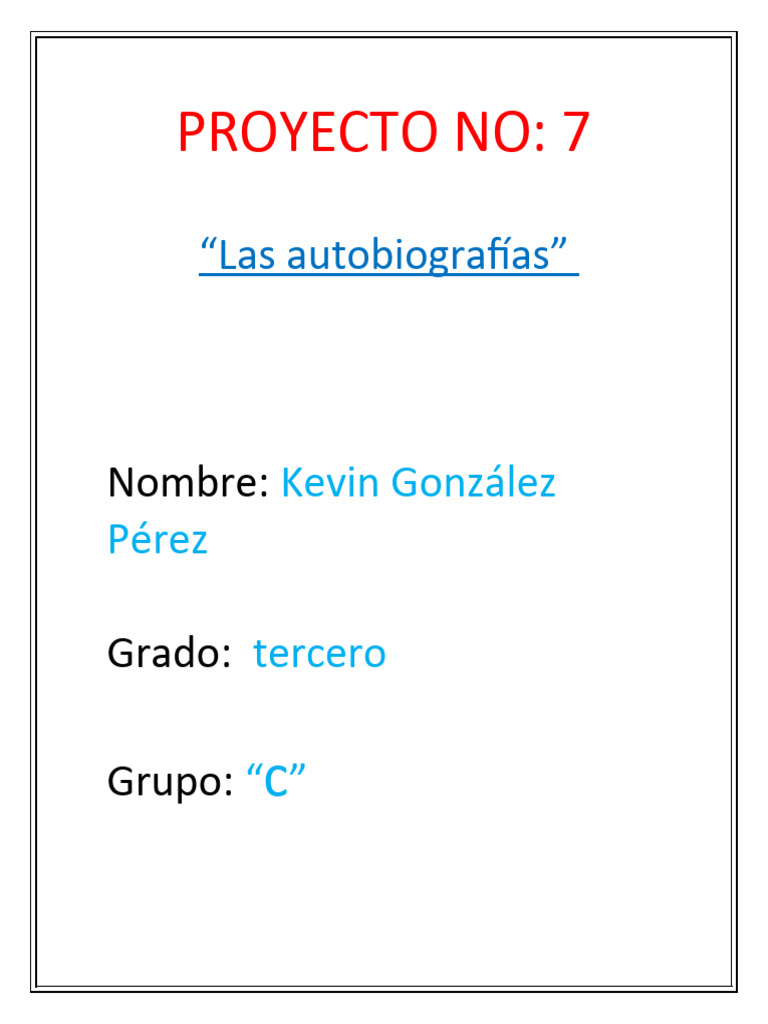 PROYECTO NO 7 Dfeespañol | PDF