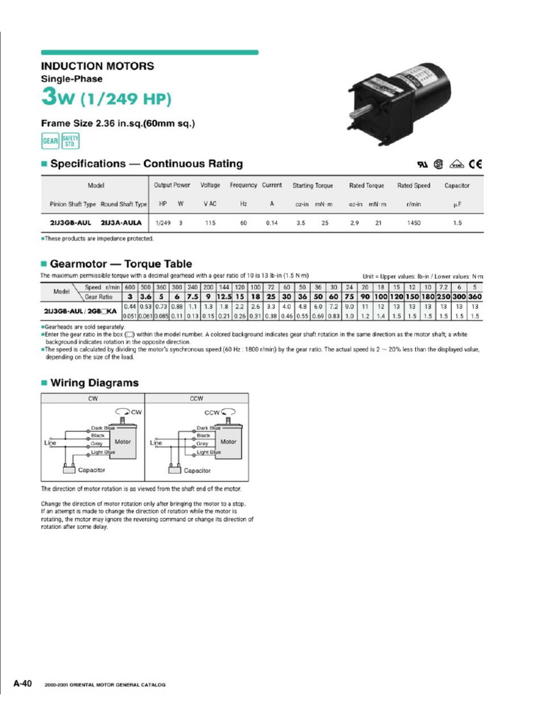 Step Motor For Oil Mist Detector | PDF
