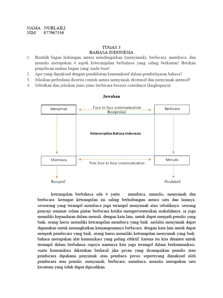 TT3 B.indonesia | PDF | Kajian Bahasa Asing